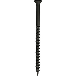 Grip-Rite 3CDWS1 #8 X 3" Phillips Bugle Head Coarse Thread Sharp Point Drywall Screw, 1lb Box