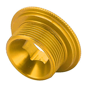 ZPSHYD Crank Arm Screws, Crank Arm Bolt for Mountain Road Bike Bracket Cap Crankset Screw BB Axis Screws (Gold)