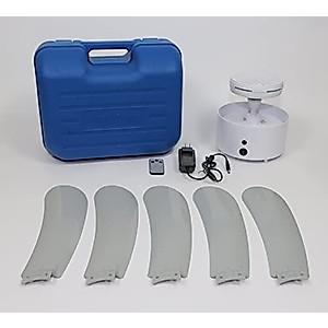 Canopy Breeze Canopy Fan Portable, Rechargeable Ceiling Fan for Canopies, Gazebos, Pergolas + more! 6-Hour Run Time, 31” Diameter Blades, Easy Install w/out Tools, Remote Control, Travel Case included