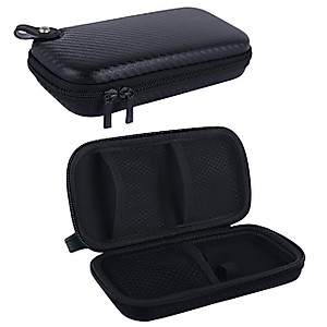 Wolfteeth Vape Case Holder, Vapor Carrying Case, Smell Proof Case Bag Container Pouches, Vape Mods Device Vapes Pen Tank Accessories Fall Gifts For Men Women, Black