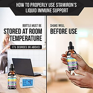 Zinc Quercetin Vitamin C D3 Liquid Immune Support with Vitamin A K2 Echinacea Chlorophyll and Elderberry - 9in1 Immune Defense Drops Complex for Immunity Health Respiratory Health - 60 Servings