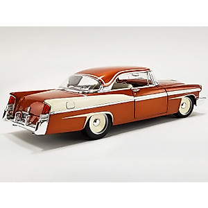 1956 Chrysler New Yorker St. Regis Copper Met. w/White & Copper Interior Ltd Ed to 198 pcs 1/18 Diecast Model Car by Acme A1809009