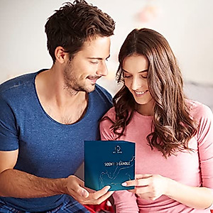 Romantic Gifts for Her, Girlfriend Birthday Gifts for Wife Anniversary Christmas&Thanksgiving Valentine Wedding Love Gifts for Women Men Him Boyfriend Husband Funny Dating Present Lavender Candle