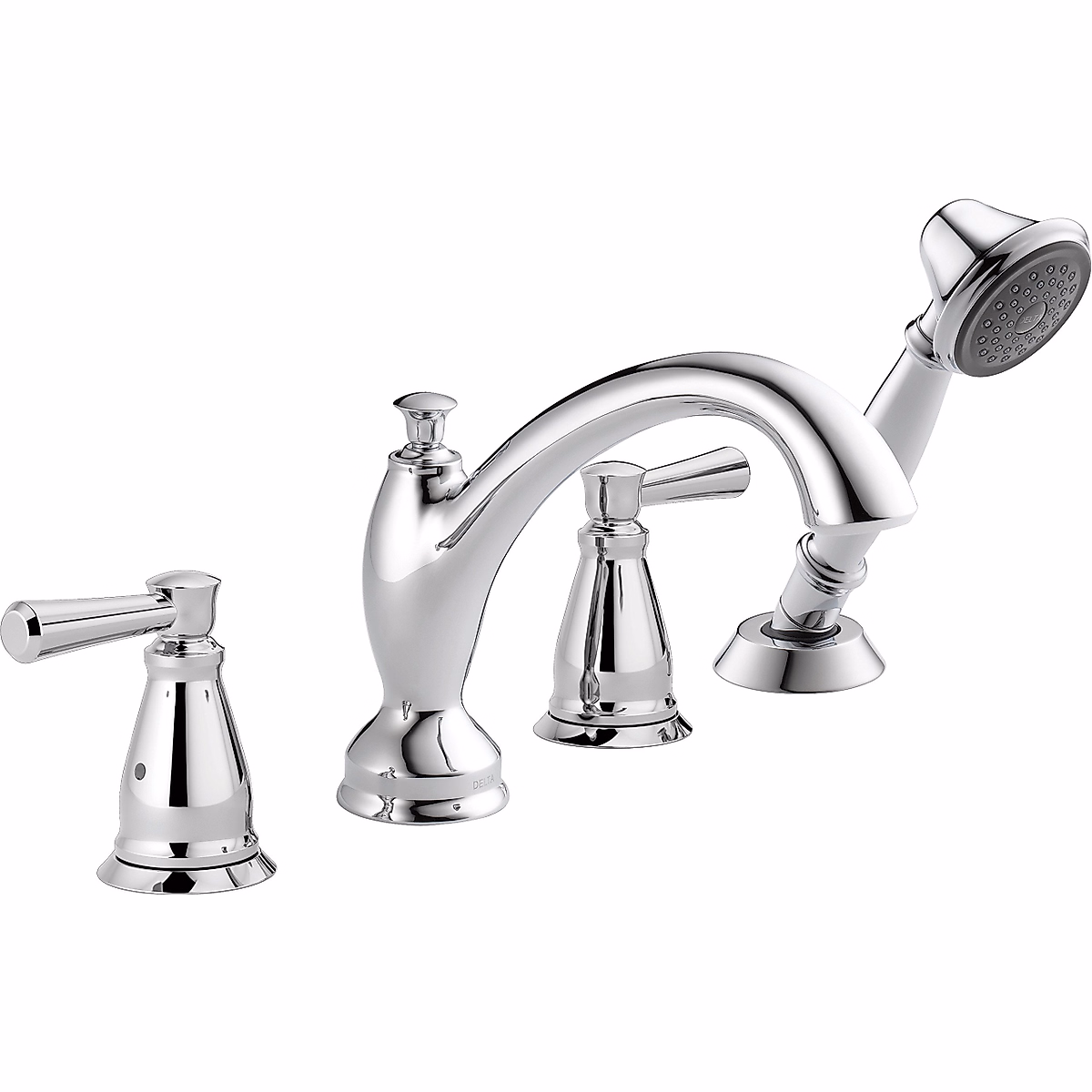 DELTA FAUCET T4793 Delta Bath Faucets and Accessories Roman Tub with Hand Shower Trim, Chrome