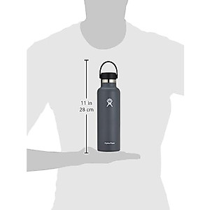 Hydro Flask 24 oz Standard Mouth Water Bottle with Flex Cap or Flex Straw