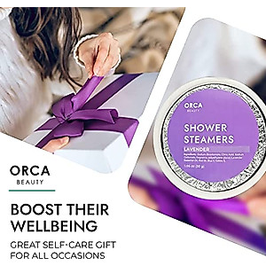 Shower Steamers (8 Scents) Includes Eucalyptus Shower Bombs, Shower Steamers Aromatherapy Shower Steamer, Shower Bombs Aromatherapy, Shower Bomb Menthol, Shower Steamers for Women & Men Shower Tablets