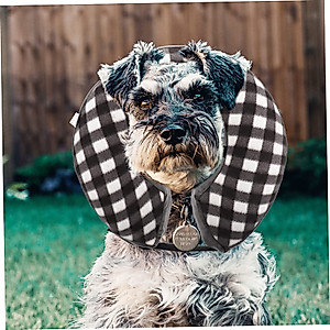 BESPORTBLE 3pcs Elizabeth Collar Adjustable Pet Recovery Cone Cat Elizabethan Collar Cat Pillow Collar Inflatable Cat Recovery Collar Pet Collar Dog Favor Neck Supplies PVC