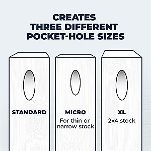Kreg DB210 Foreman Pocket-Hole Machine - Automatic Pocket-Hole Jig System - Extremely Easy to Set Up & Use - Build with Twice the Speed & Half the Effort of Standard Pocket-Hole Jig