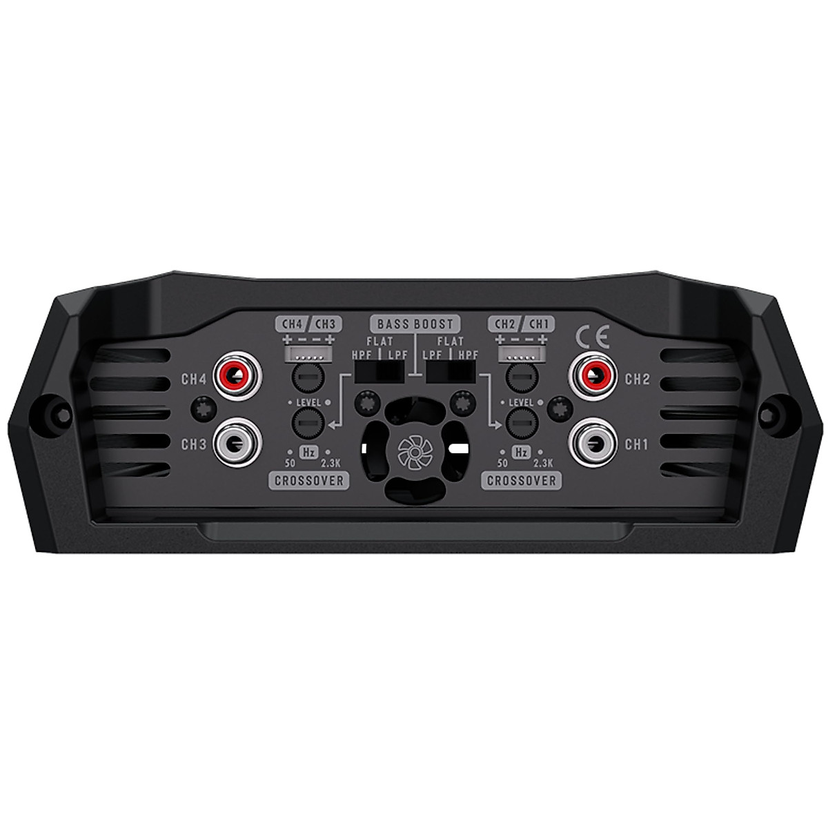 Stetsom Bravo HQ 800.4 Multichannel Car Audio Digital Amp - 2 Ohms Stable, 800 Watts RMS, 4 Independent Channels, Variable Crossover, Full Range, Car Stereo ds Bridge Speakers 800x4, RCA & High Input