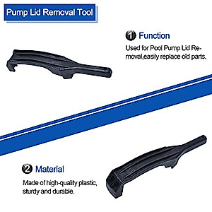 Pool Pump Lid Removal Tool, SP3100T Pool Cover Removal Replacement Compatible with Select Hayward Super II Series