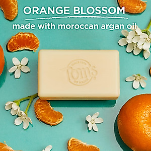 Tom's of Maine Natural Beauty Bar Soap, Orange Blossom With Moroccan Argan Oil, 5 oz. 6-Pack