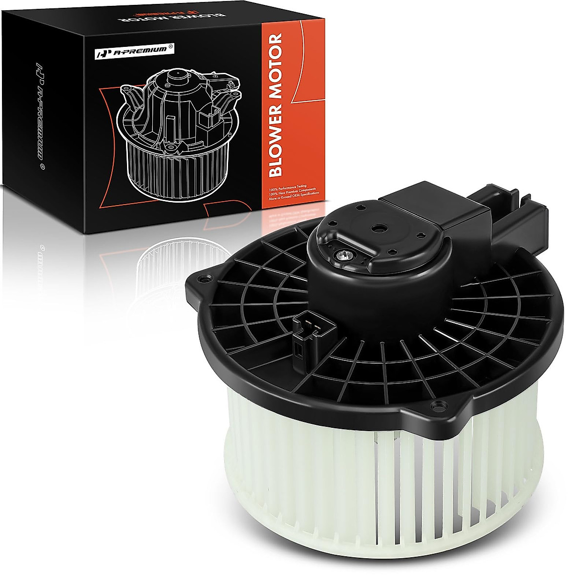 A-Premium HVAC A/C Heater Blower Motor with Fan Cage Compatible with Mazda Vehicles - 2014-2018 3, 2013-2016 CX-5