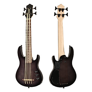 MiNi 4string ukulele electric bass with black color