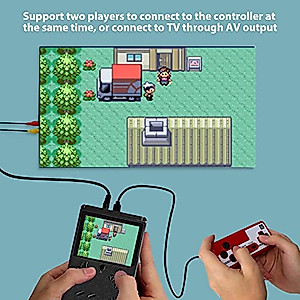 3 inch Handheld Game Consoles 400 IN 1 Retro Video Game Console 8 Bit Game Player Handheld Game Players Gamepads for Kids Gift