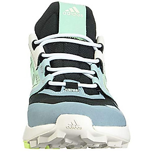 adidas Women's Terrex Trailmaker Gore-TEX Hiking Shoes, Core Black/Clear Mint/Acid Mint - 8.5