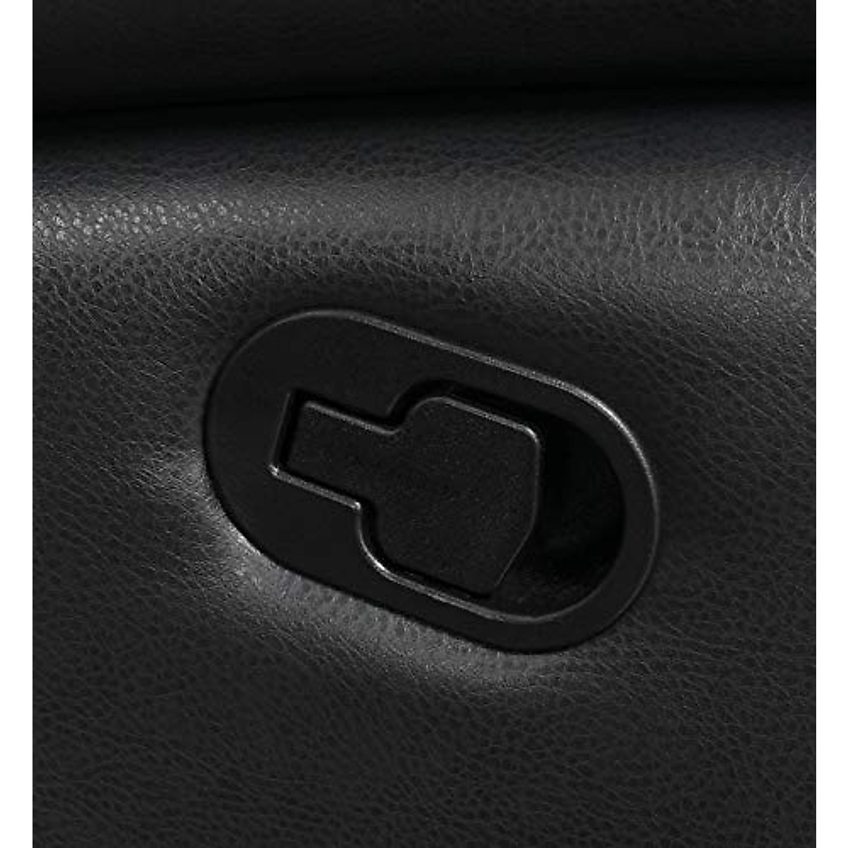 Lee Pillow Arm Motion Sofa Black