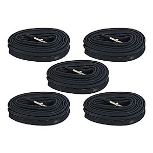 Continental Bicycle Tubes Race 28 700x20-25 S42 Presta Valve 42mm Bike Tube - Value Bundle 5-in-1 Bicycle Tube 700c
