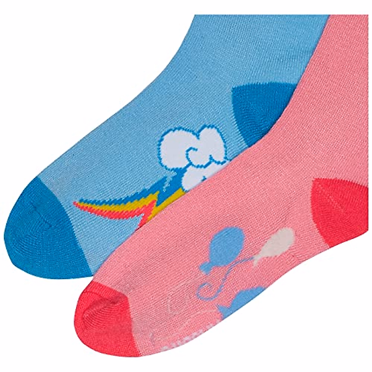 Hasbro My Little Pony Girls 2 Pack Knee High Socks