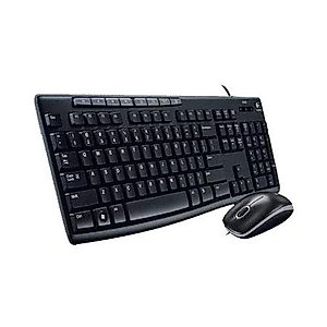 Logitech Media Combo MK200 Full-Size Keyboard and High-Definition Optical Mouse (920-002714)