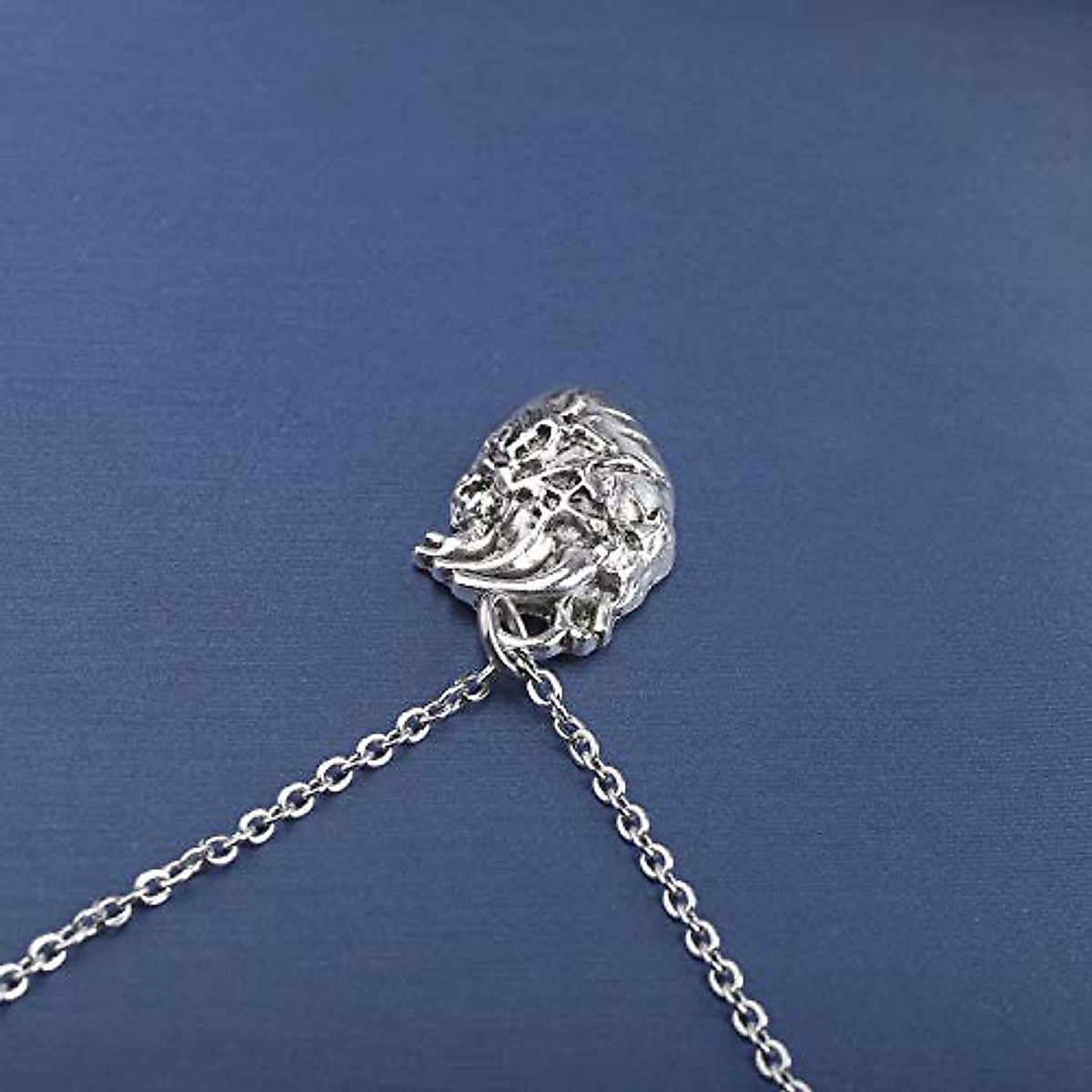 MYOSPARK Anatomical Heart Necklace 3D Human Heart Necklace Medical Gift Nurse Gift (Anatomical heart necklace)