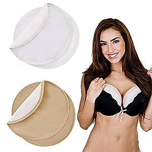 Castor Oil Pack Breast Pads - Reusable Organic Castor Oil Wrap with Storage Bag, Soft Castor Oil Pads Nursing Pads Bamboo Cotton Machine Washable Anti Castor Oil Leak (Oil Not Included)