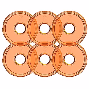 Cyclone V2 LED - Replacement Lens - Amber - 6-PK