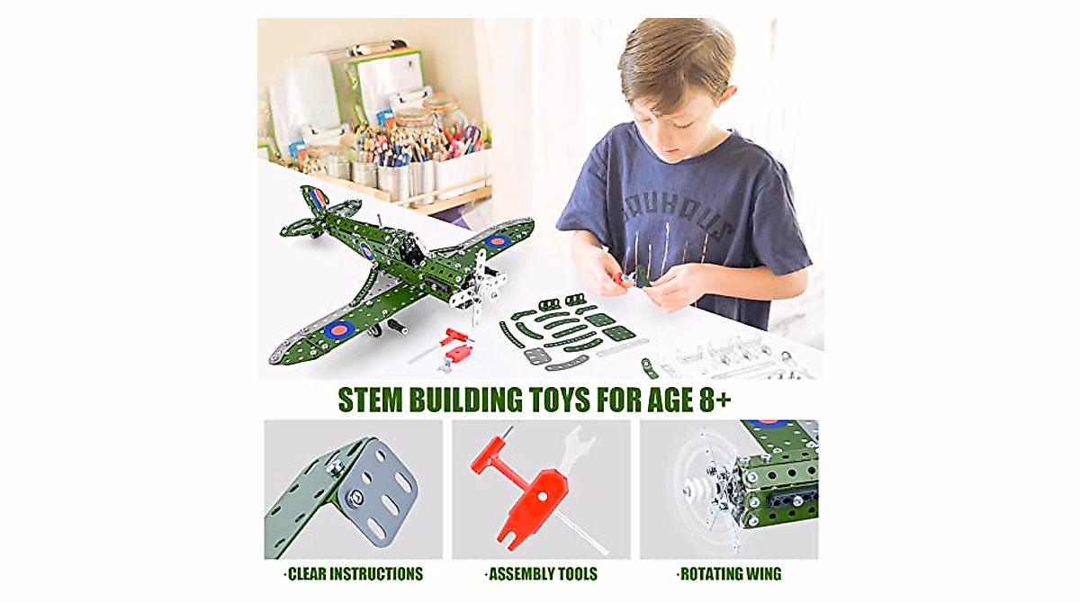 STEM Airplane Building Kits for Kids Age 8-12