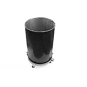 Drum Dolly 1000 lb 55 Gal w Swivel Casters Heavy Duty Steel Frame Non Tipping