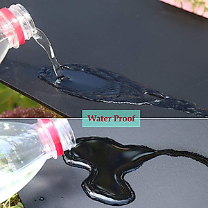 Artist Sketch Board Covered with Water Proof Fabric - Black Painting Drawing Clipboard – Art Supply for Classroom Studio Travel or Field Use, Size 15.7" by 11.8" (L x W, 30 x 40 cm)