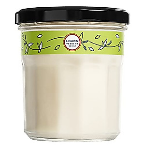 Mrs. Meyer's Soy Aromatherapy Candle, 35 Hour Burn Time, Made with Soy Wax and Essential Oils, Lemon Verbena, 7.2 oz