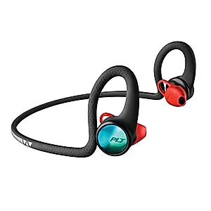 Plantronics - BackBeat FIT 2100 Wireless Bluetooth In Ear Headphones (Poly) - Sweatproof & Waterproof Workout Headphones - Hear Your Surroundings/Train Safely-Connect to your cell phone via Bluetooth