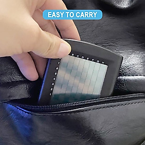 Vonset Touch Electronic Chess 8 in 1 Chess Handheld Electronic Chess Game for Kids and Adults to Learn Chess Travel Chess Set with Stylus Large LCD Display Gift