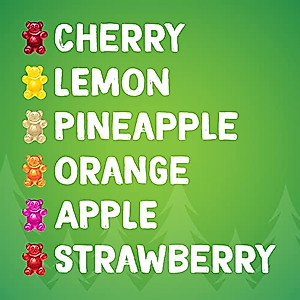 Black Forest Organic Gummy Bears Candy, 0.8 Ounce Pouches (65 Count)