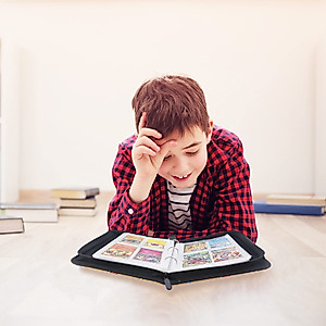 Hooshion Card Binder 4-Pockets, Pokemon Card Binder, 400 Pockets Card Holder, Trading Card Binder, Sports Card Binder with Sleeves, Compatible with Pokemon Cards, Football Card Sports