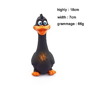 ＫＬＫＣＭＳ 2Pcs Screaming Chicken, Latex Rubber Squaking Chicken Toy Novelty Rubber Chicken Ducks for Kids and Dogs, Rubber Chickens Dog Chew Bite Toys