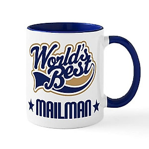 CafePress Mailman Gift Mug Ceramic Coffee Mug, Tea Cup 11 oz