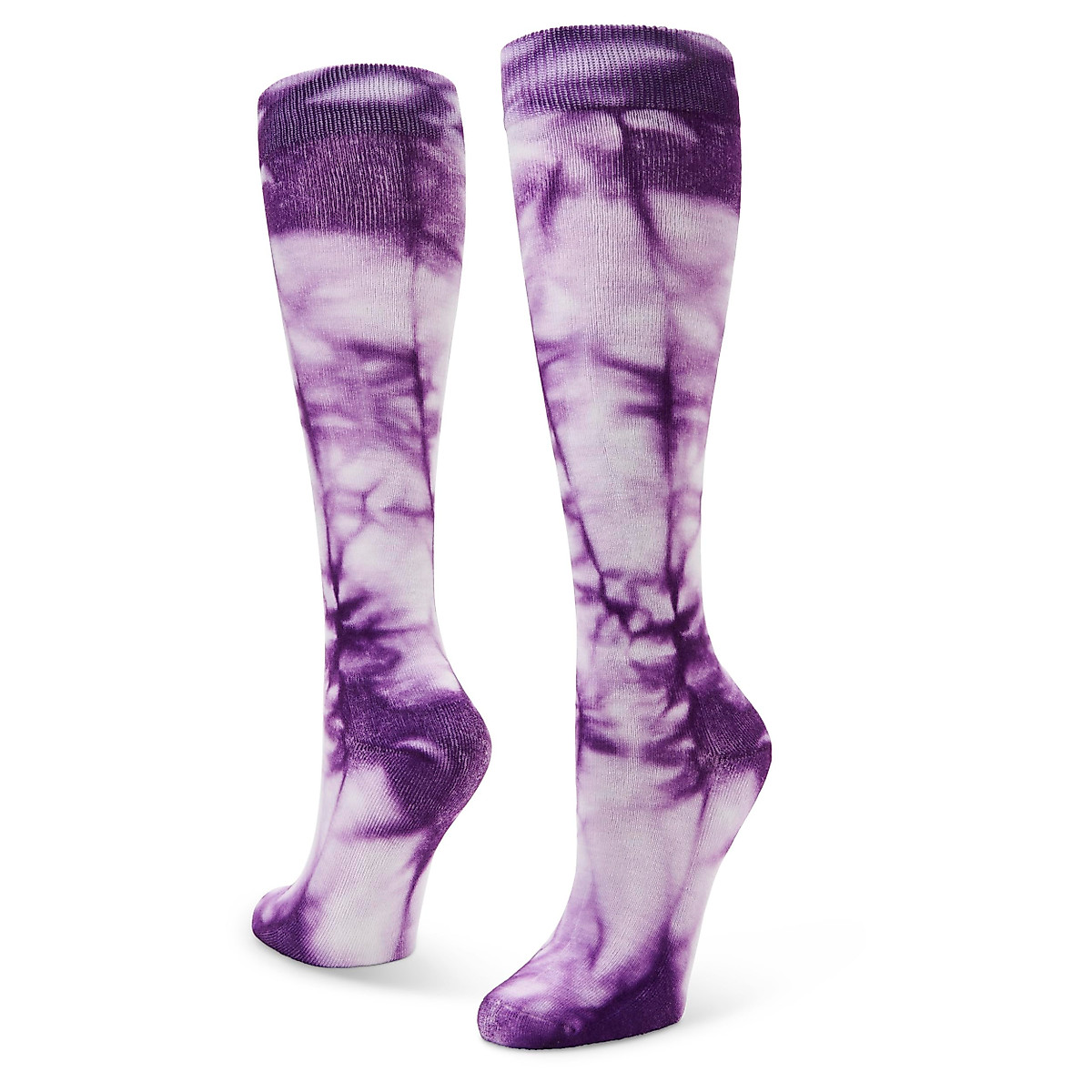 Sof Sole All Sport Over-the-Calf Team Athletic Performance Socks (2 Pair), Small, Neon Purple