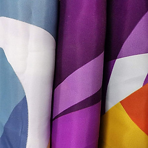 DeeCabin Beach Shower Curtain with Flamingo, Blue Teal Sea Pink Flamingo Bath Curtain Tropical Theme Nautical Ocean Shower Curtain Set with Hooks, 70X70IN (Blue, 70X70)