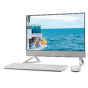 Dell Inspiron 5410 All-in-One Desktop, 23.8" FHD IPS Touchscreen, 12th Gen Intel Core i5-1235U Processor, 32GB RAM, 1TB SSD, Dual Screen Support, Webcam, Microphone Input, WiFi6, Windows 11