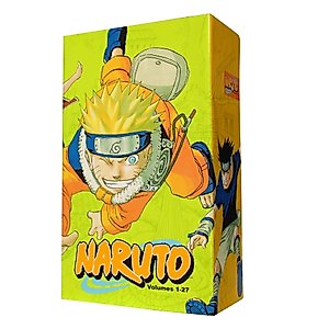 Naruto Box Set 1: Volumes 1-27 with Premium (1) (Naruto Box Sets)