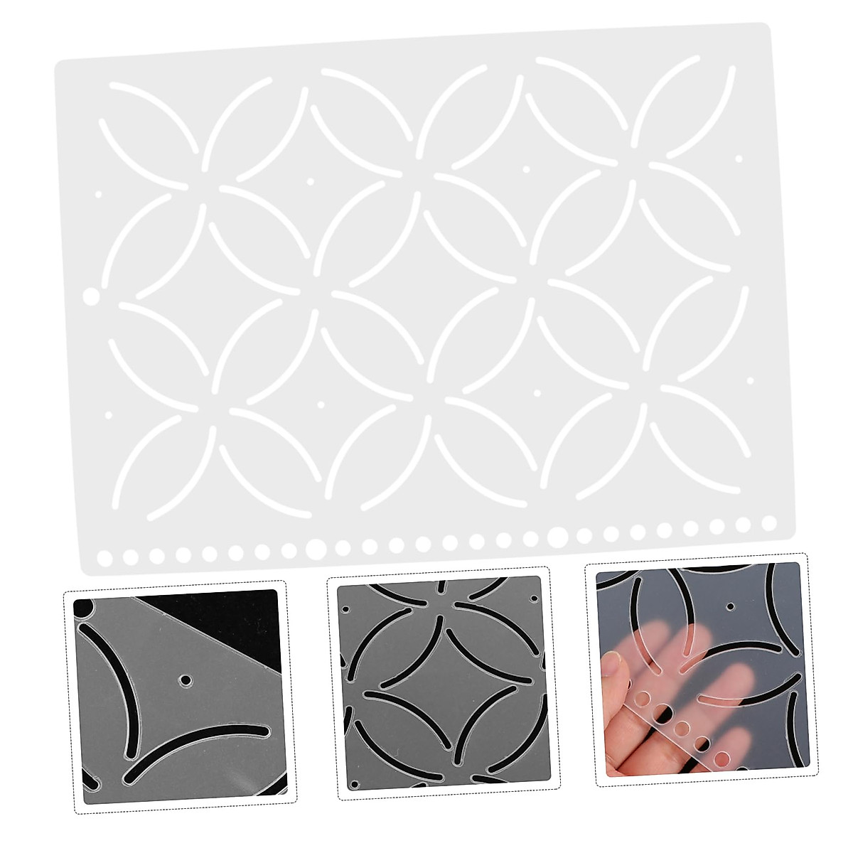 SEWACC Sewing Ruler for Patchwork Ruler Sewing Template Quilting Template for Beginners