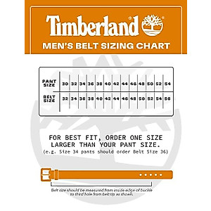 Timberland Men's Classic Leather Reversible Belt, Brown/Black, 40