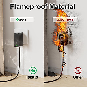 for Manscaped Lawn Mower 3.0 2.0 Charger for Lawnmower Power Cord，Replacement Manscape Electric Groin Hair Trimmer, Weed Whacker Nose and Ear Hair Trimmer Power Supply（LED, Brush）