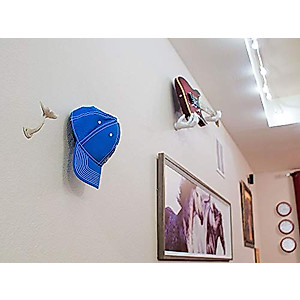 Set of 4 Cast Iron Whale Tail Wall Hooks Nautical Decorative Towel or Coat Hanging Beach House Coastal Accent Decor