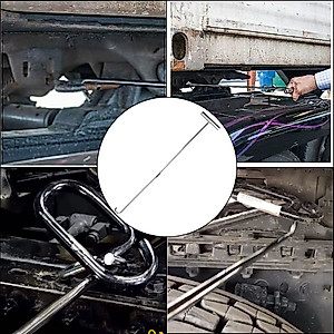 scottchen PRO 5th Wheel Pin Puller 32" Solid Steel with Chrome Plating Heavy Duty - 1pack