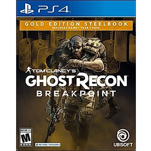 Tom Clancy's Ghost Recon Breakpoint Steelbook Gold Edition - PlayStation 4