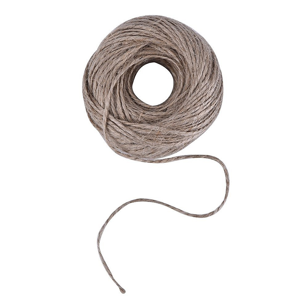 BronaGrand 50pcs Mini Wooden Utility Paper Clip, Clothespins Clip, Clothes Line Clips with 300 Feet Natural Twine