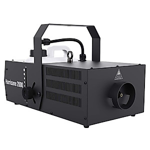 Chauvet DJ Hurricane 2000 Professional DMX Fog Machine Fogger W/Built-In Timer Bundle with Rockville RFJG Gallon Fog/Smoke Juice Fluid For Chauvet American DJ ADJ Machines