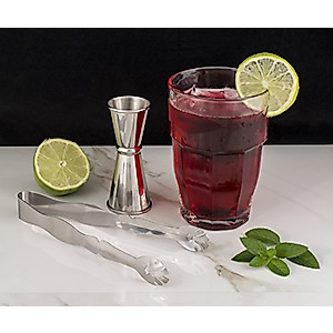 HIC Harold Import Co. Ice Tong, 7.25 Inch, Stainless Steel