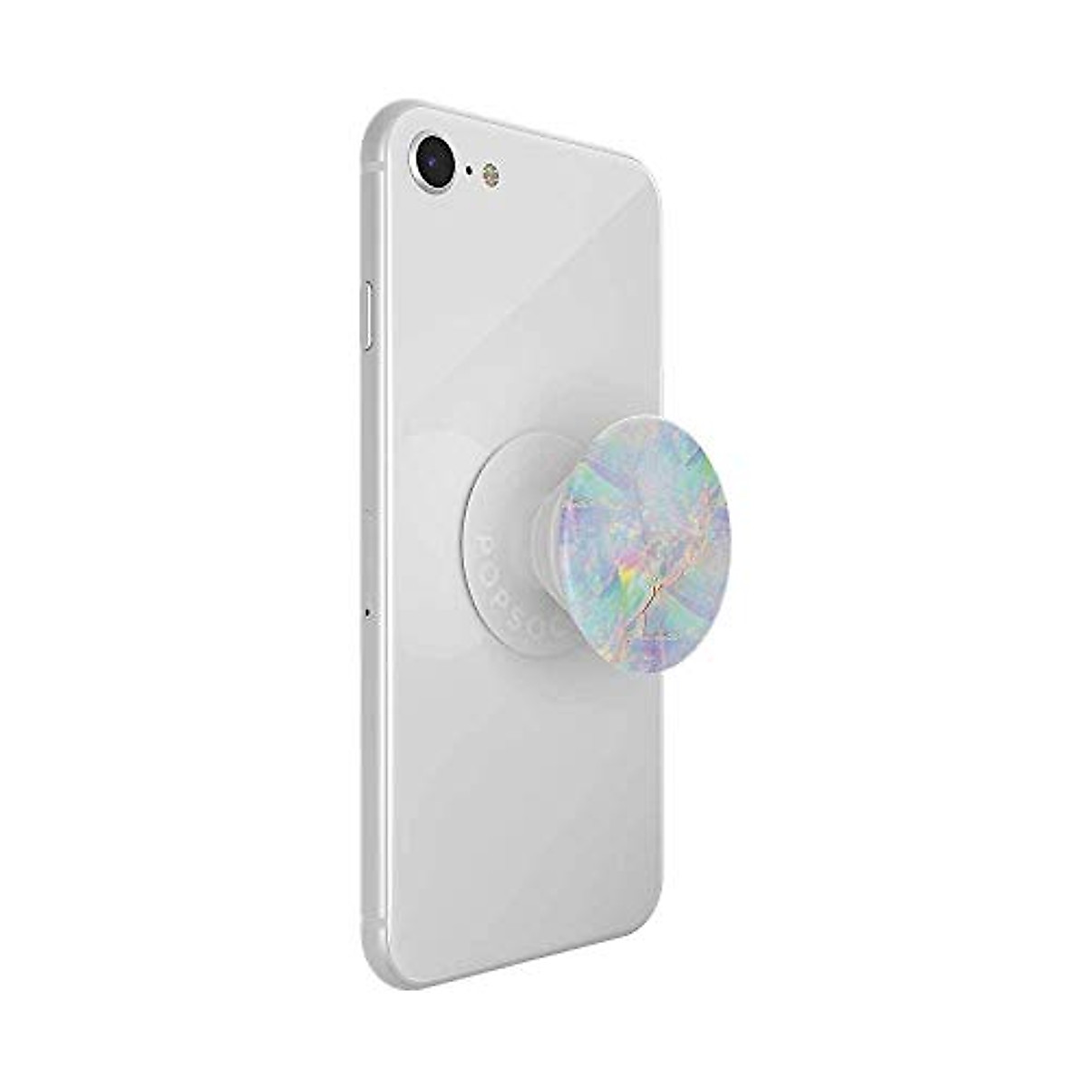 PopSockets Phone Grip with Expanding Kickstand, Marble PopGrip - Opal